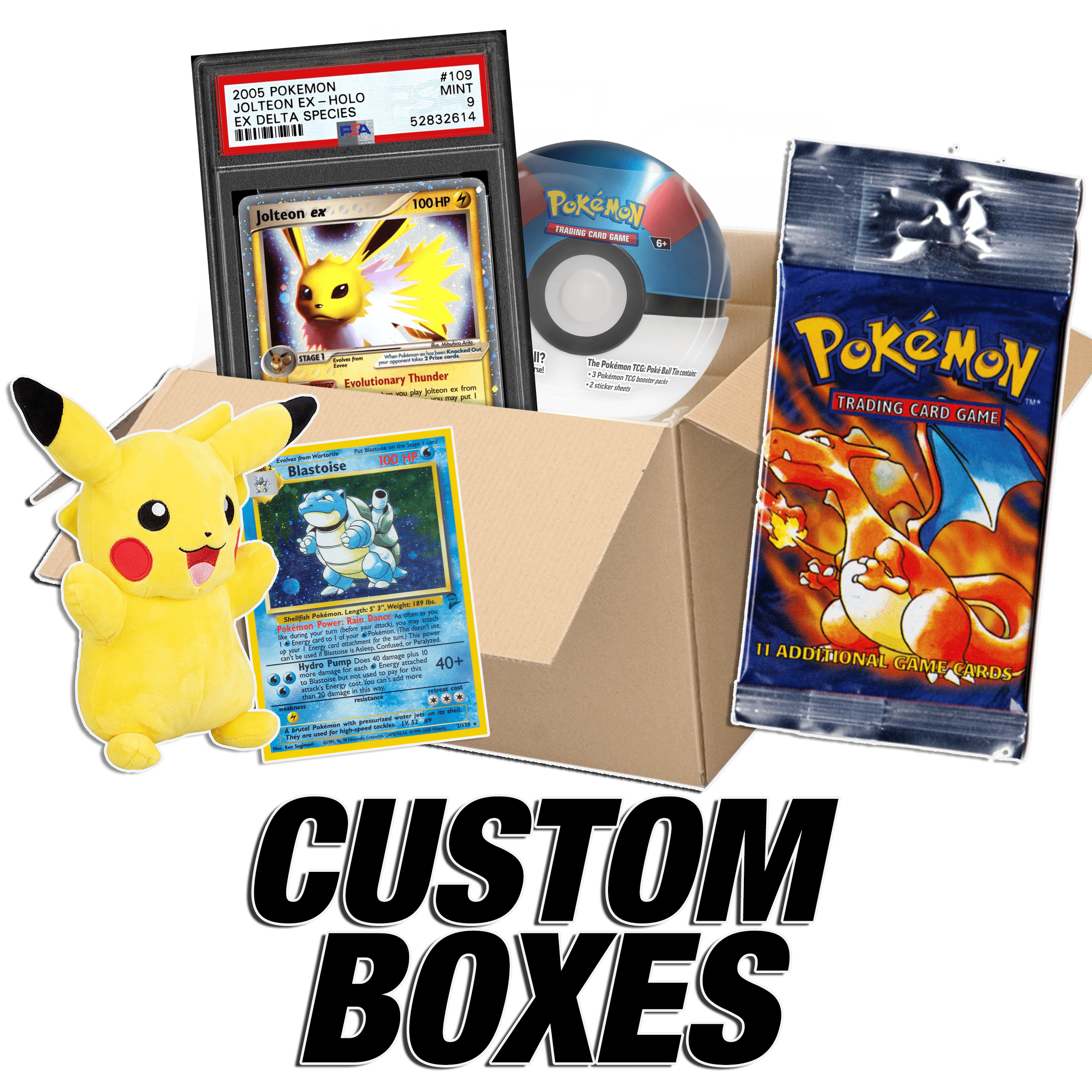 Pokémon Custom Boxes - Premier Trading Cards – PTC Collectibles